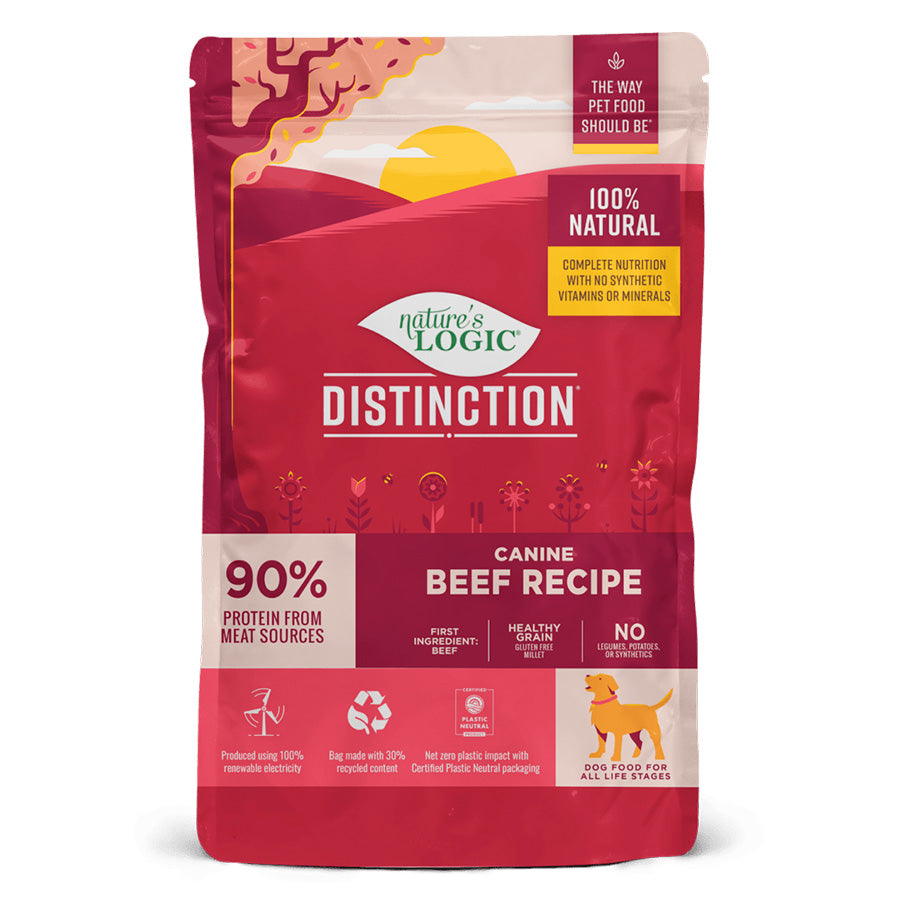Natures Logic Distinction Beef Dog Food – Pet Evolution Online Store